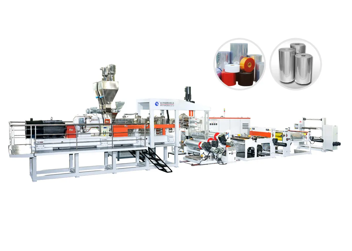 PET/PLA twin-screw sheet extruder | Plastics and Rubber Product