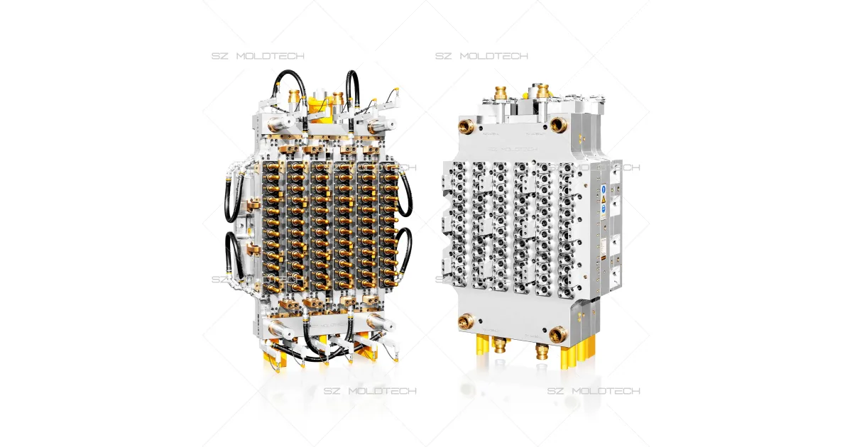 72-cavity preform mold | One-click to Connect wit...