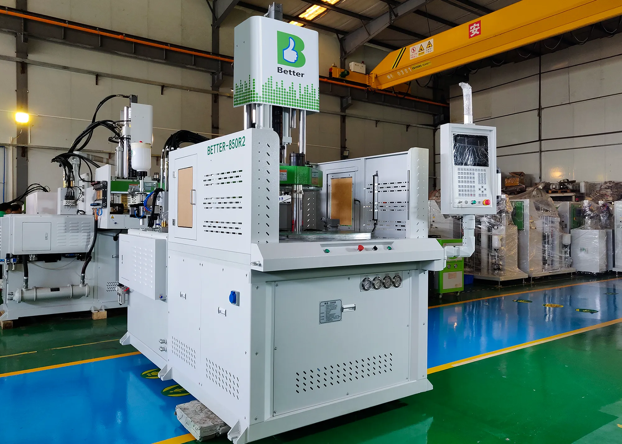 Vertical LSR rotary injection machine | Plastics and Rubber Product