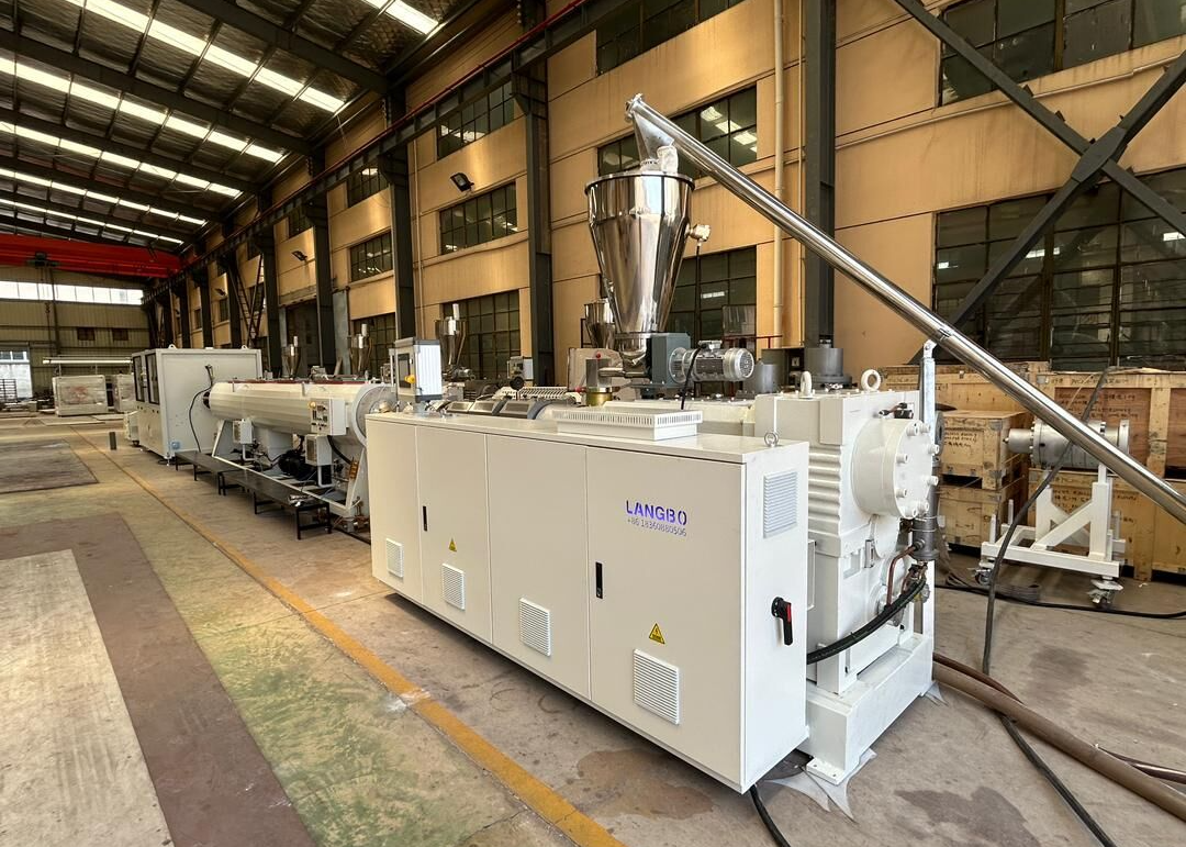 plastic pipe and profile extrusion machine | One-click to Connect with ...