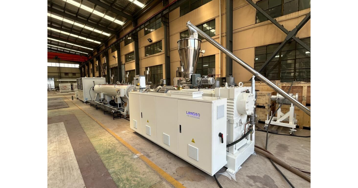 plastic pipe and profile extrusion machine | Plas...