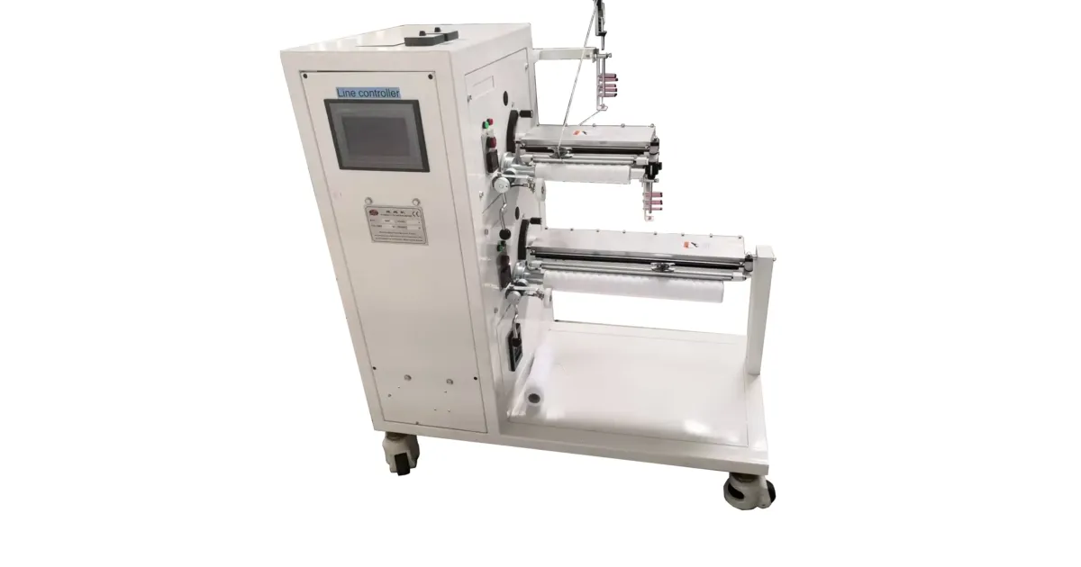 PLC PP winding filter making machine with 10&20 i...