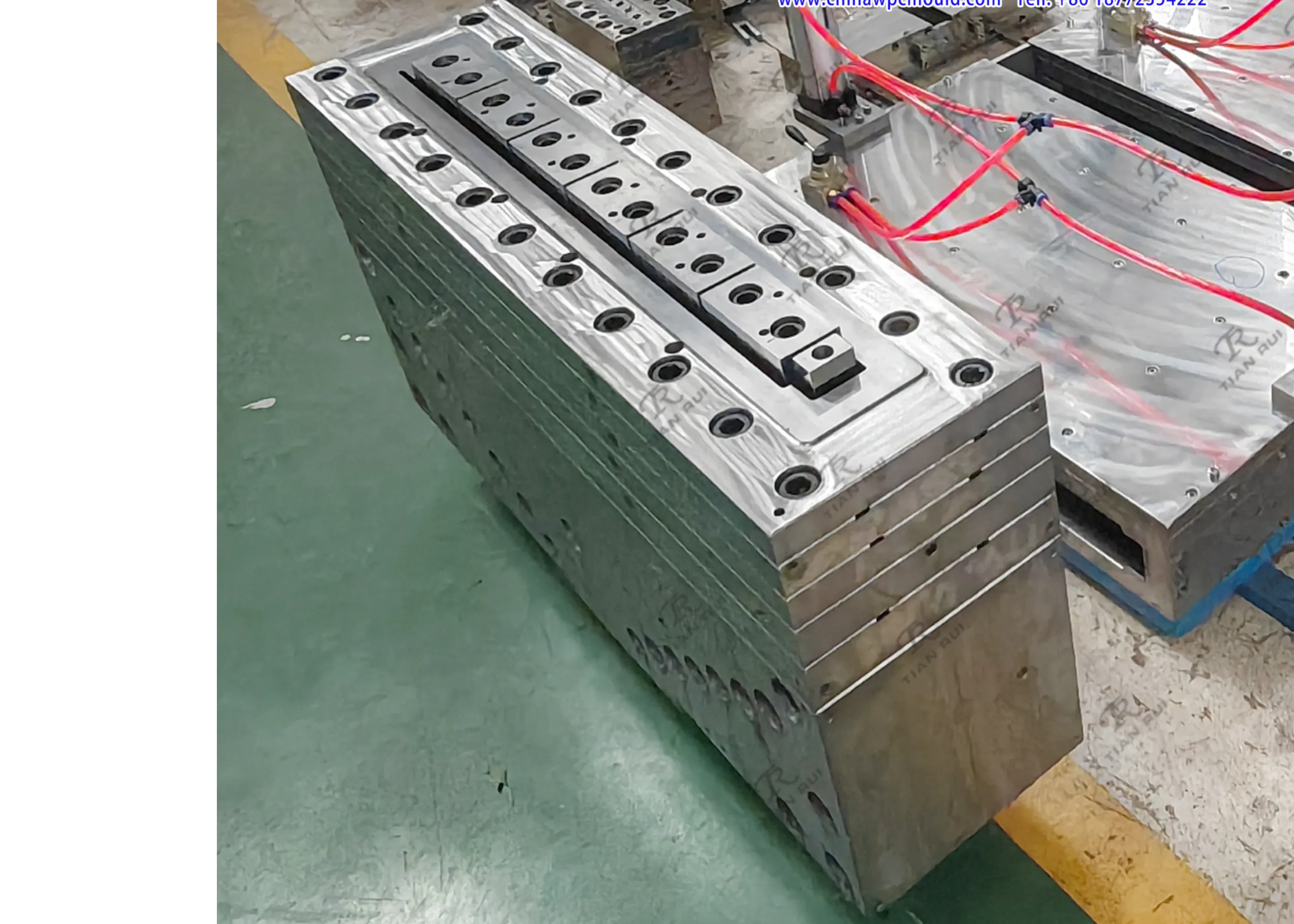 WPC Wall Panel Mold Decking Board Extrusion Die | One-click to Connect ...