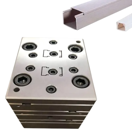 PVC Cable Duct Mold Trunking Extrusion Mould | One-click to Connect ...