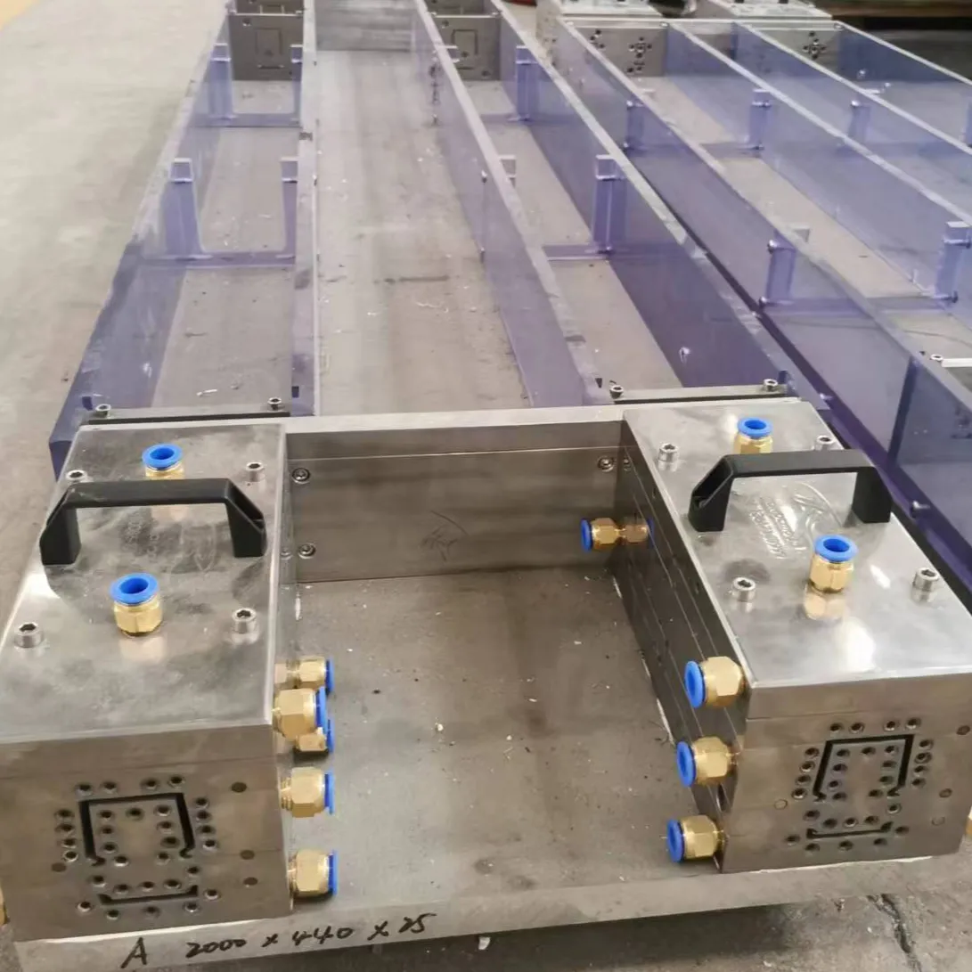 PVC Cable Duct Mold Trunking Extrusion Mould | One-click to Connect ...