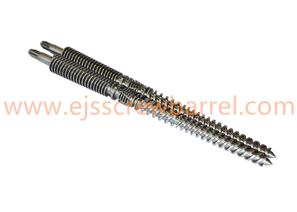 65/132, 80/156, 92/188 Conical Twin Screw Barrel with Bimetallic or ...