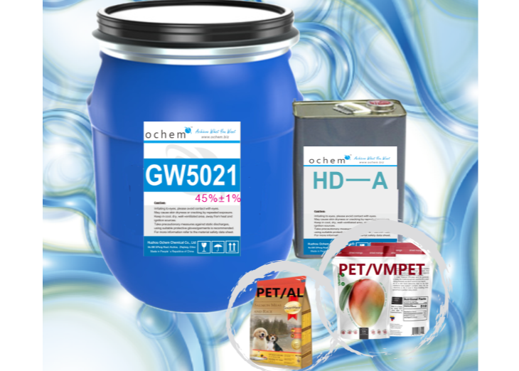 Two-component water-based acrylic laminating adhesive GW5021 + HD-A ...