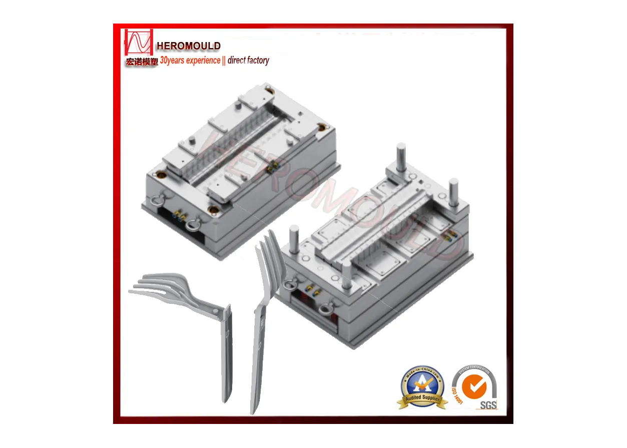 Plastic Injection Moulds One time Use thin wall products Moulds Folding ...