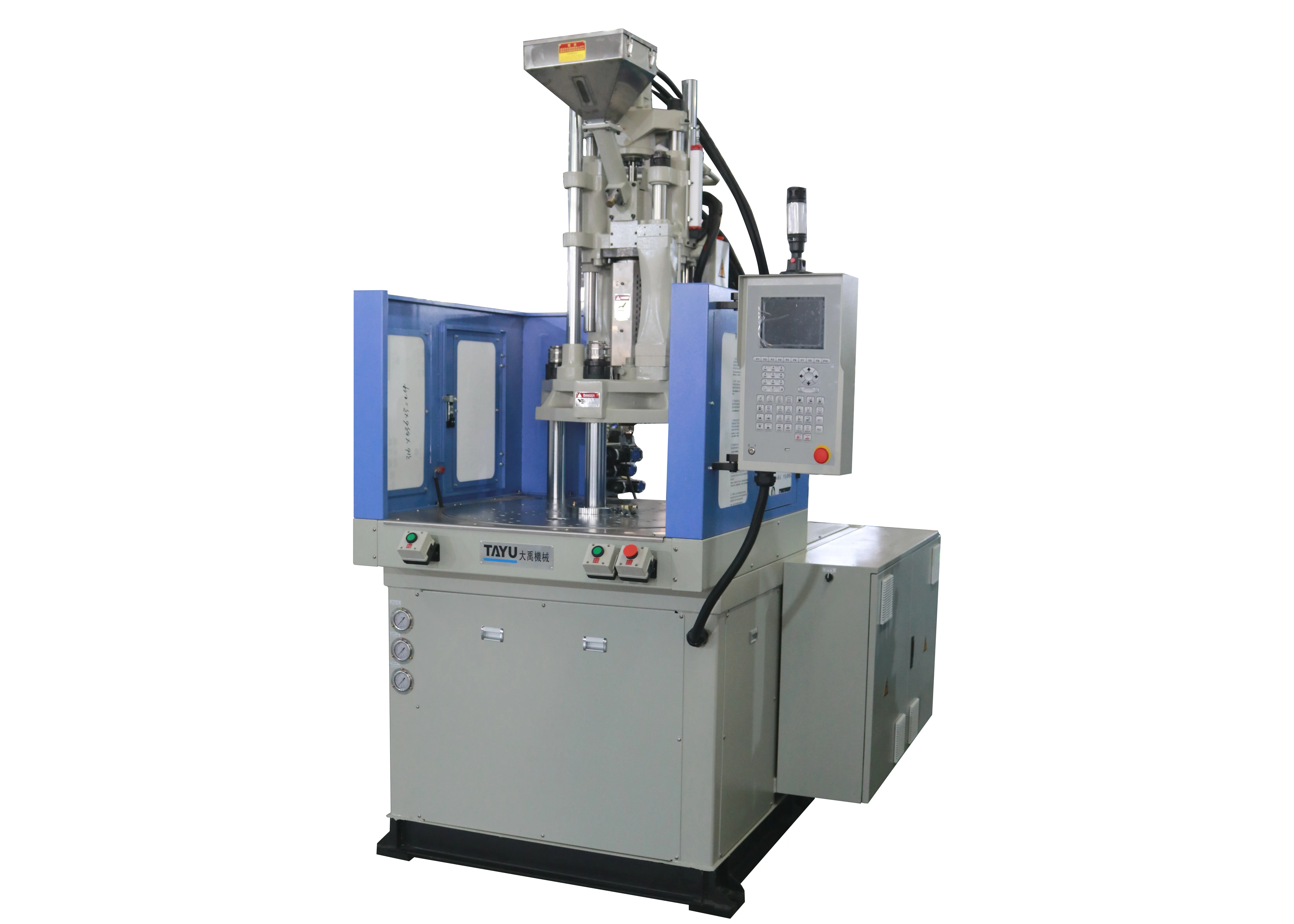 Vertical injection molding machine | Plastics and Rubber Product