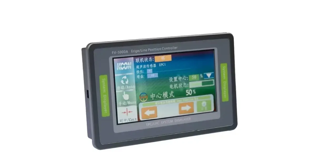 Web Guiding Controller | Plastics and Rubber Prod...