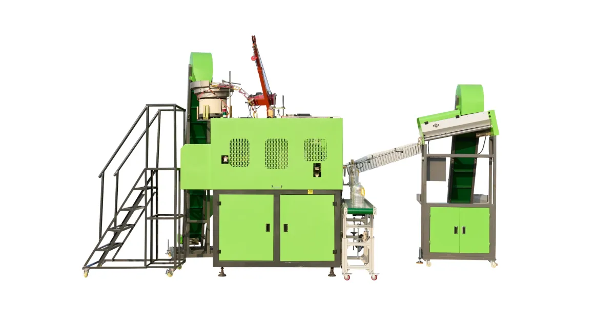 four cavities automatic blowing machine | Plasti...
