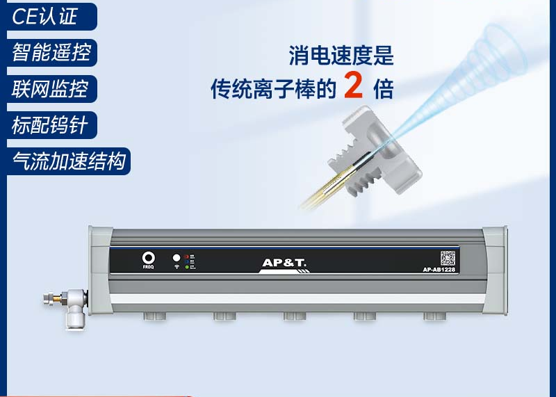 High Speed Intelligent Self-balancing Ion Bar AP-AB1228 | One-click to ...