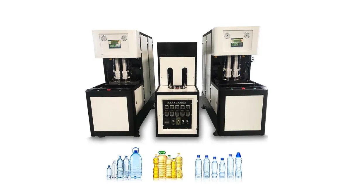 High Speed Semi Automatic 4 Cavity Pet Water Bott...