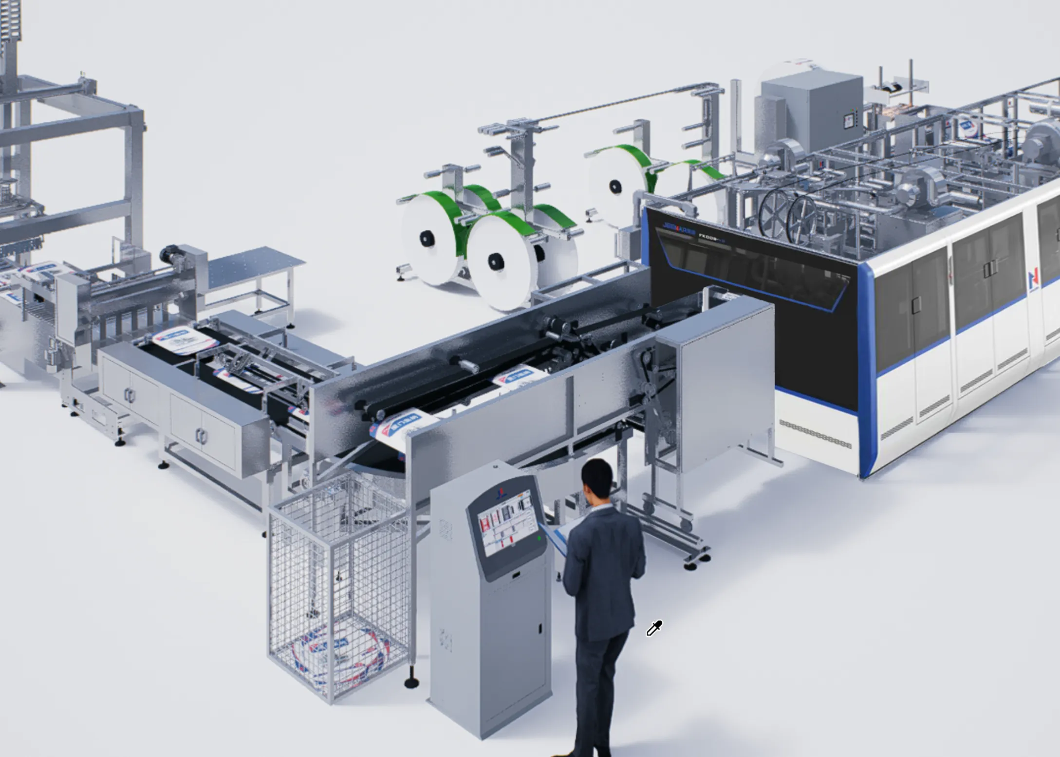 Valve Bag Visual Inspection System | One-click to Connect with Plastics ...