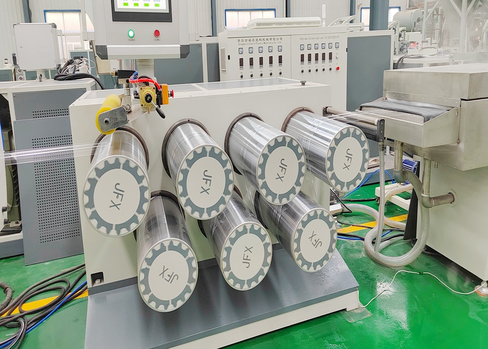 PET PP PE PA Net Monfilament Production Line | One-click to Connect ...