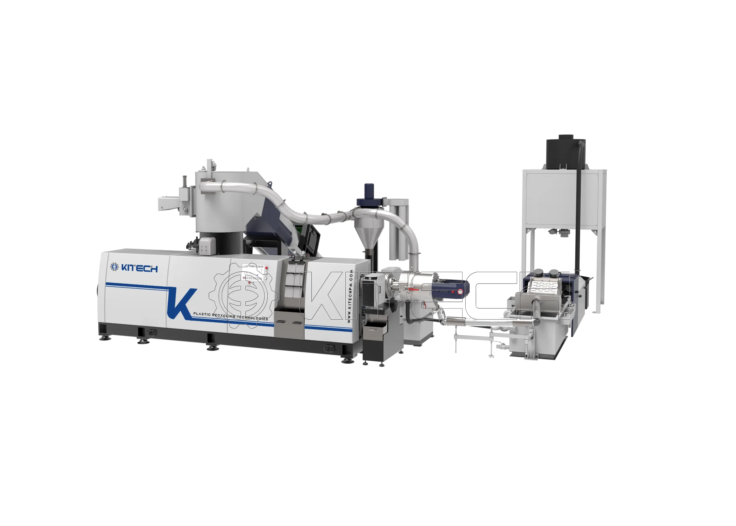 KCP cutter compactor pelletizing system | One-click to Connect with ...