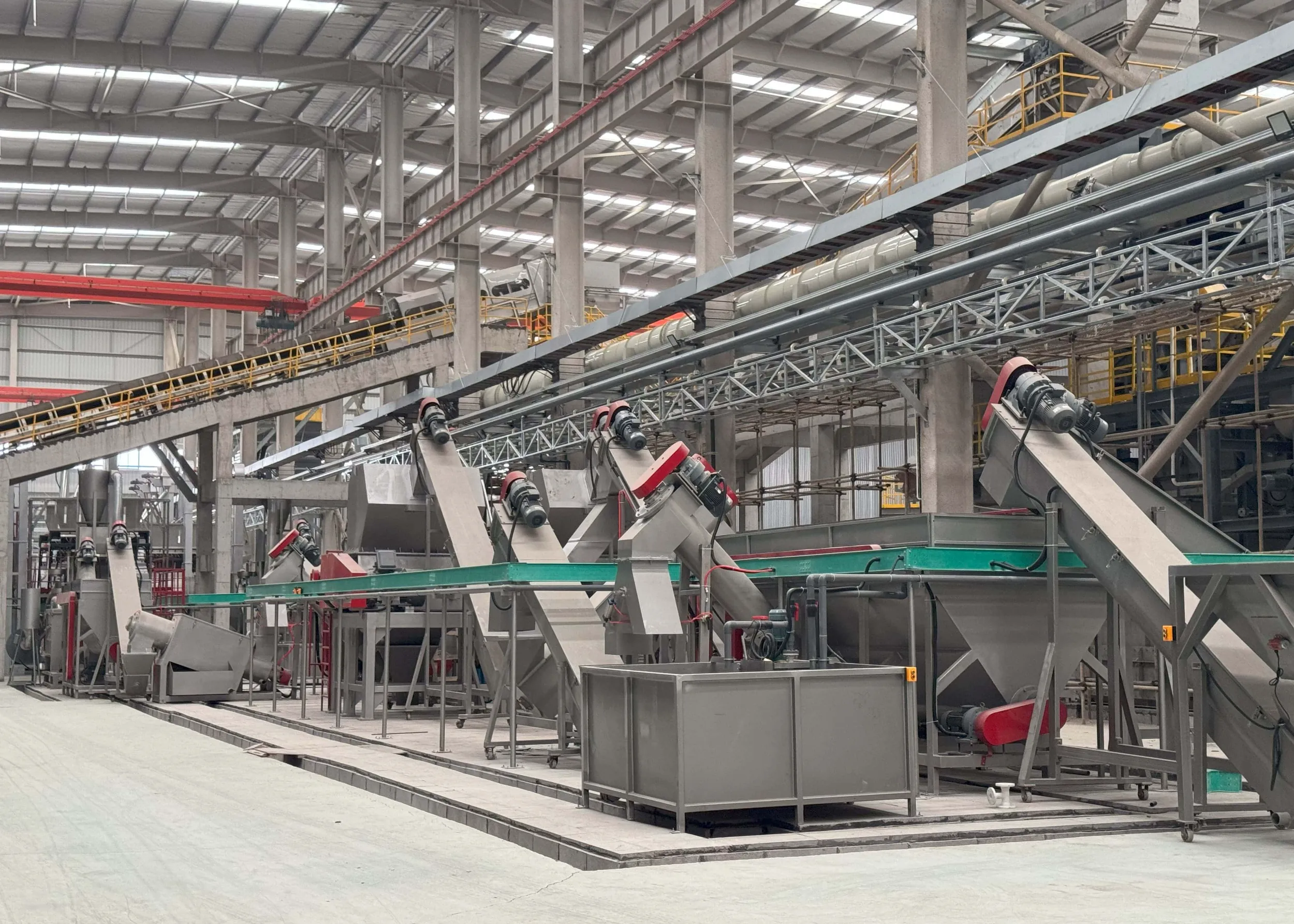 Crushing Washing Sorting Line for Plastics | One-click to Connect with ...