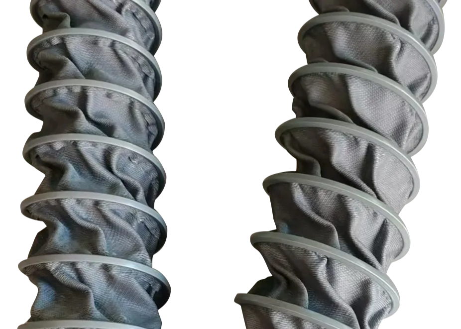 800 DEGREE TEMPERATURE RESISTANT TELESCOPIC DUCT | One-click to Connect ...