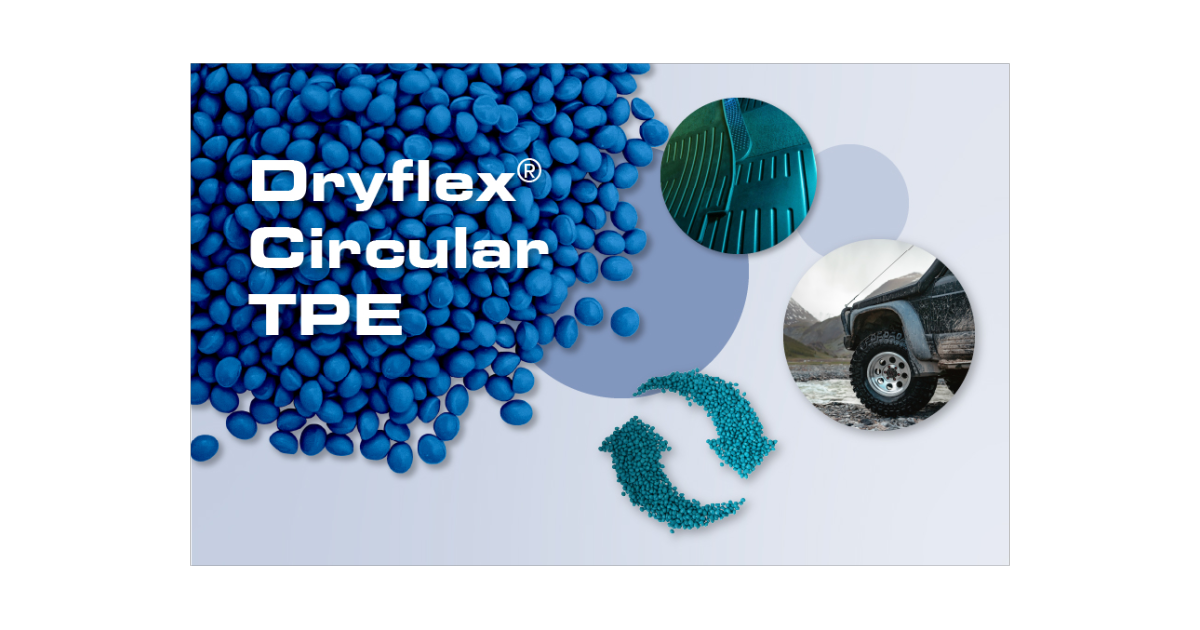 Dryflex Circular TPE with Recycled Content | Plastics and Rubber Product