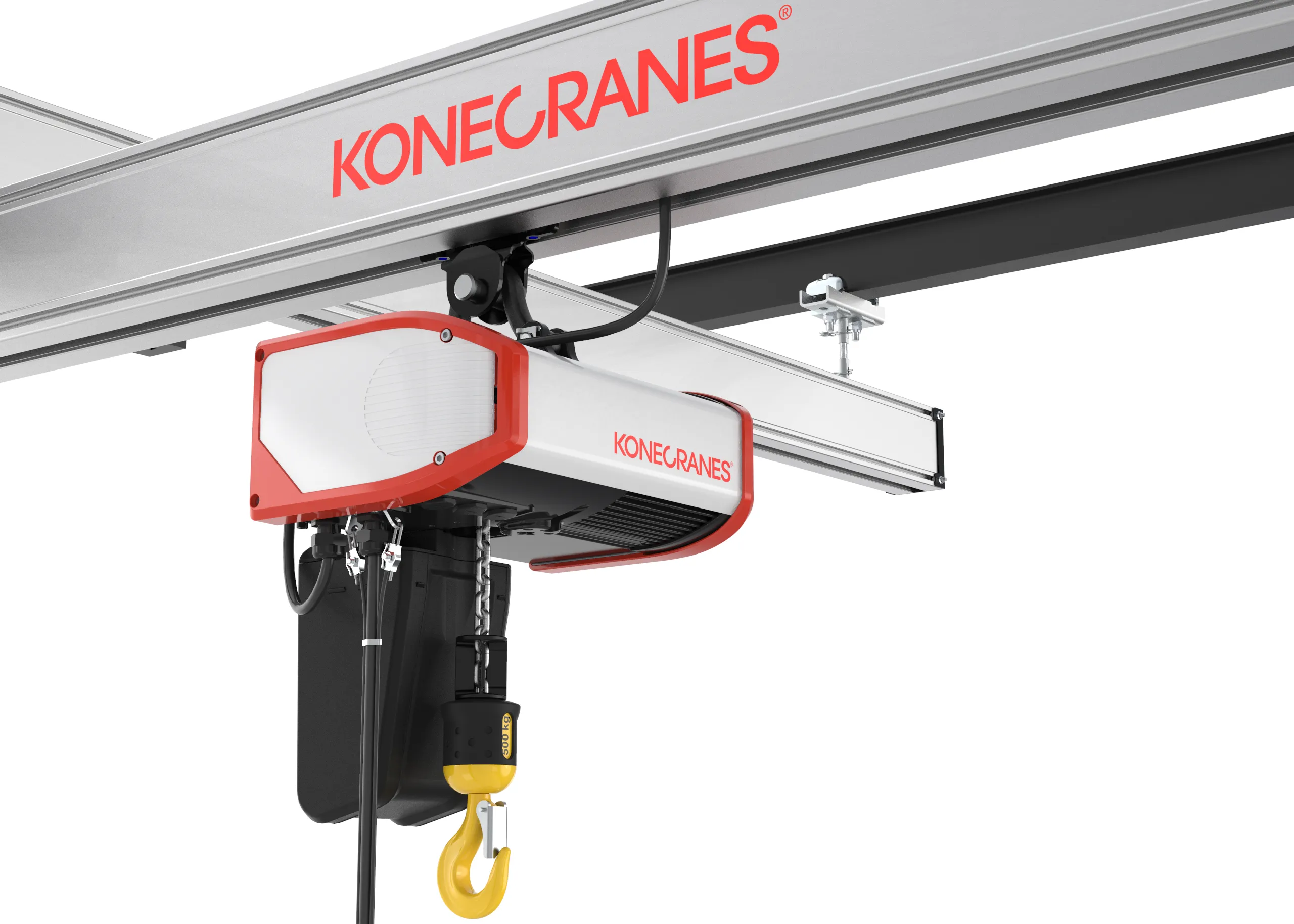 Konecranes KBK workstation lifting systems | Plastics and Rubber Product