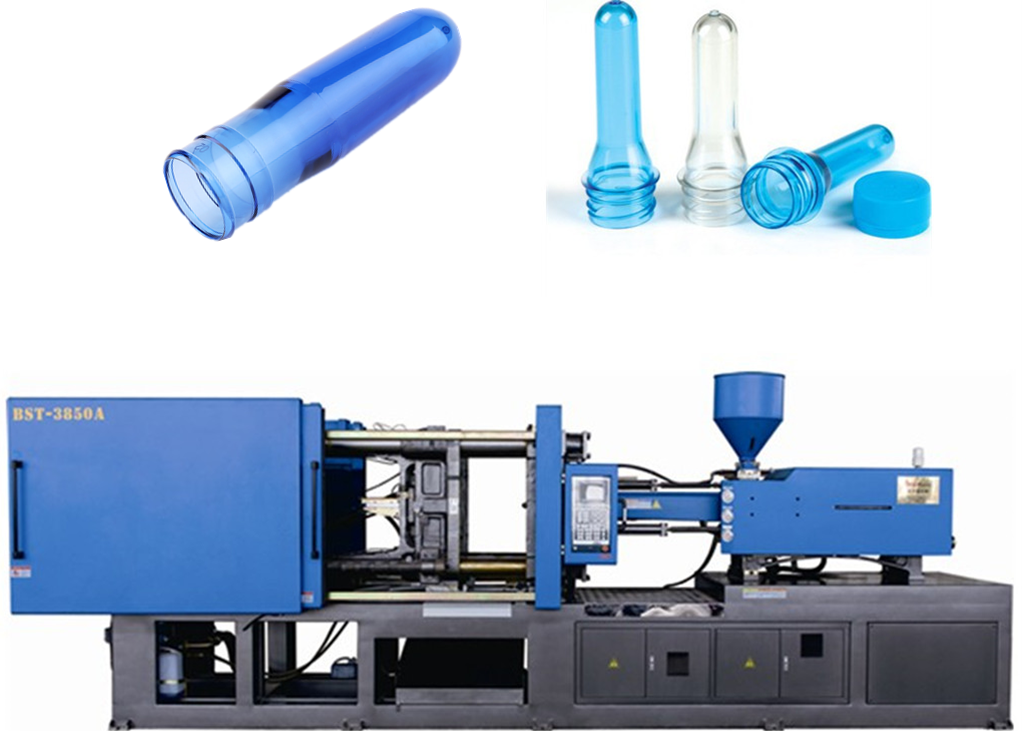 Pet Preform plastic Injection Machine 120 tons injection molding ...