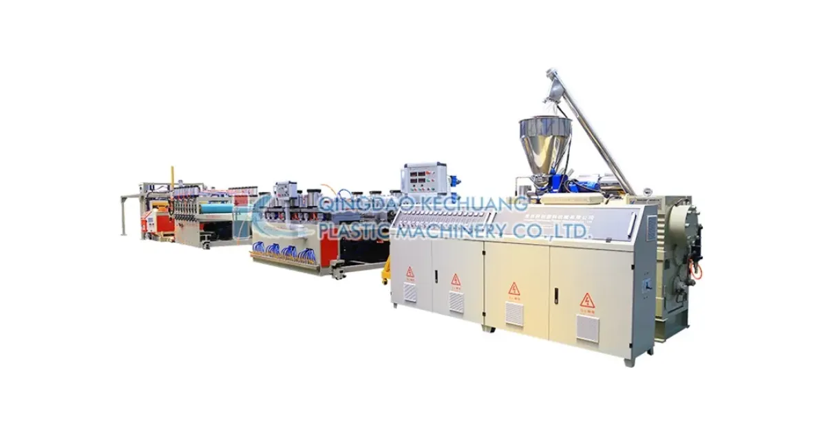 PVC Foamed Sheet Extrusion Production Line | Plas...