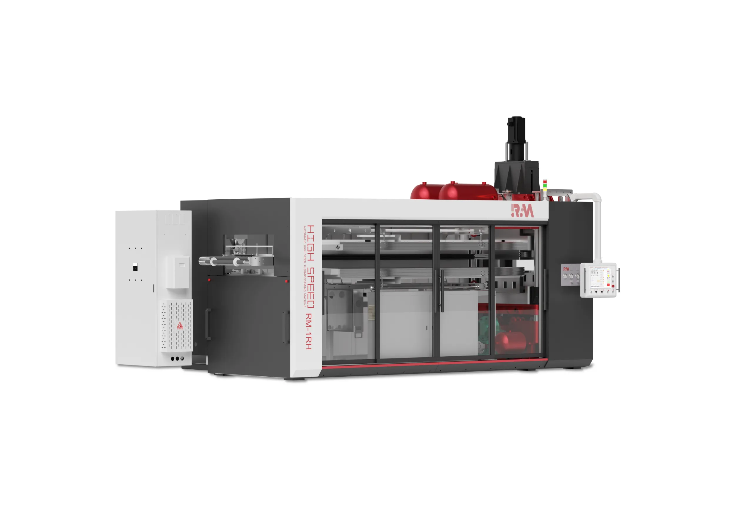 RM-1H Servo Cup Making Machine | One-click to Connect with Plastics and ...