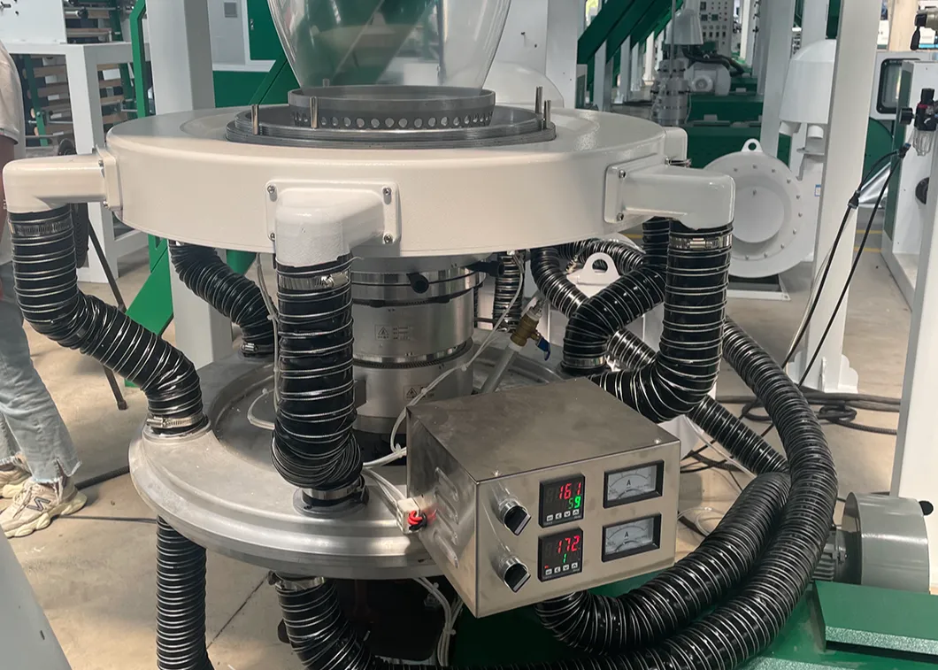 High Speed Rotary Die Head HDPE LDPE PE Plastic Film Blowing Machine ...