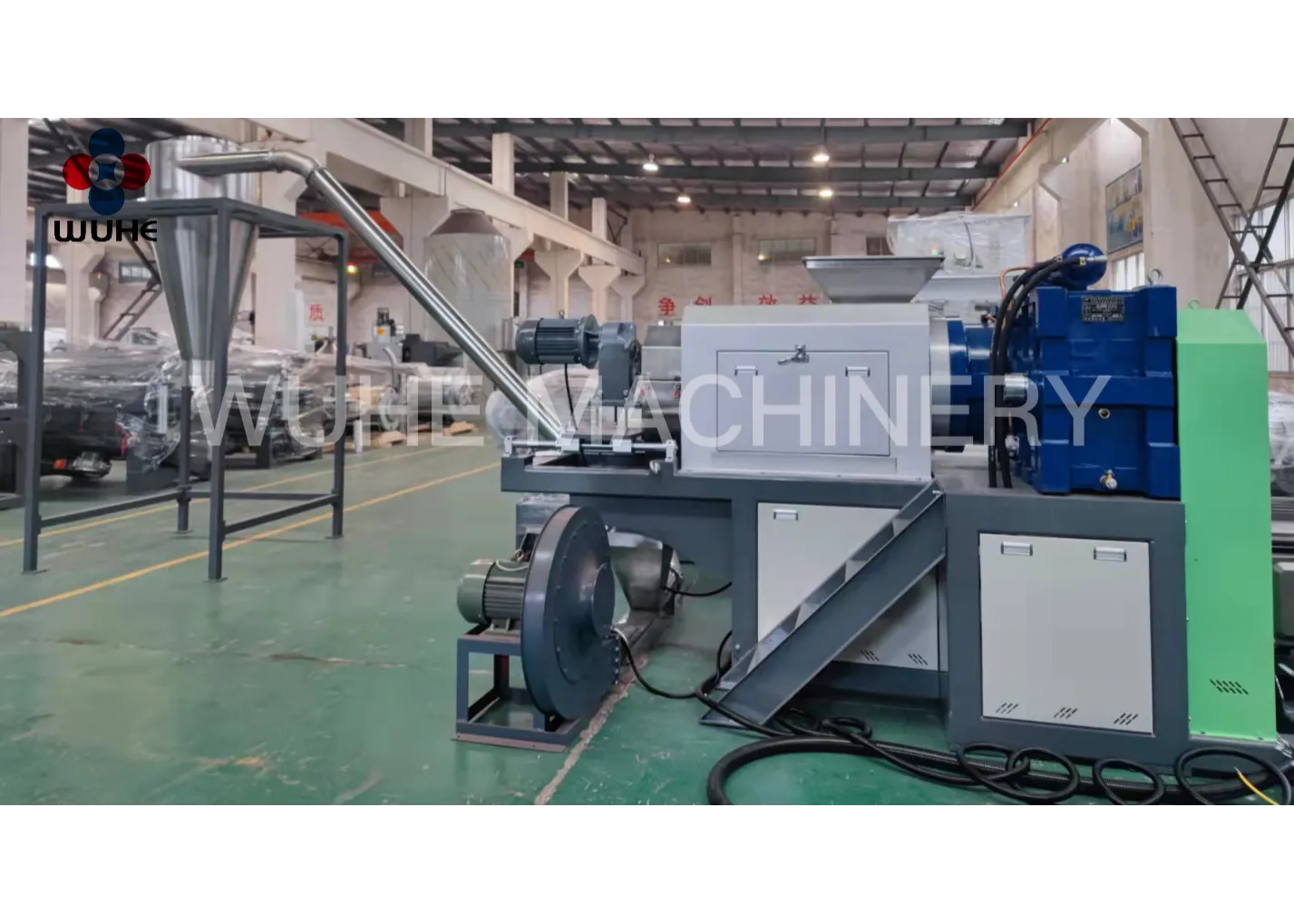 PP/PE films woven bags and nylon fiber materials Squeezing compactor ...