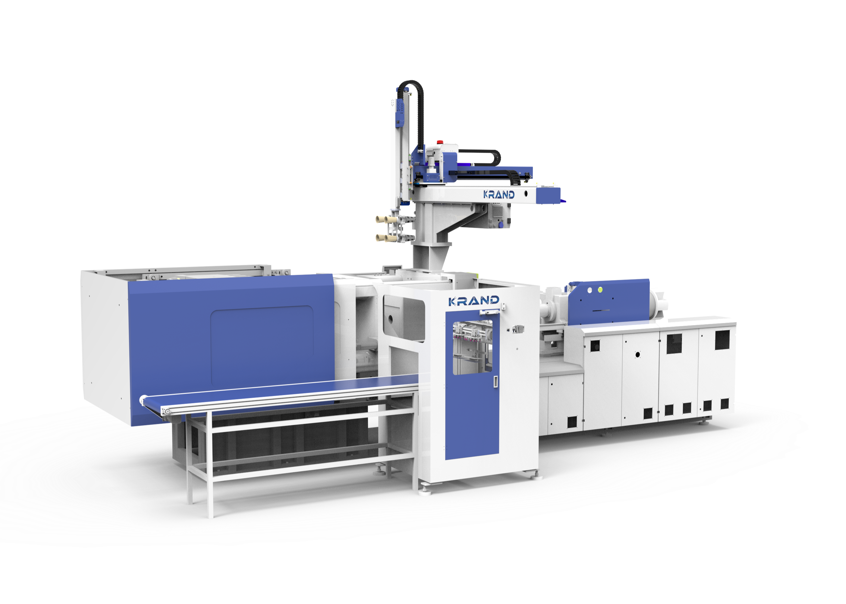 In-mold labeling robot arm | One-click to Connect with Plastics and ...