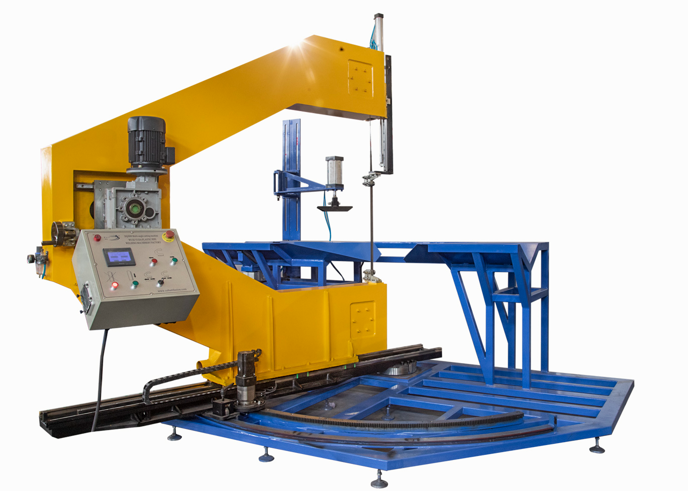Multi-angle Cutting Machine for Plastic Pipe | Plastics and Rubber Product