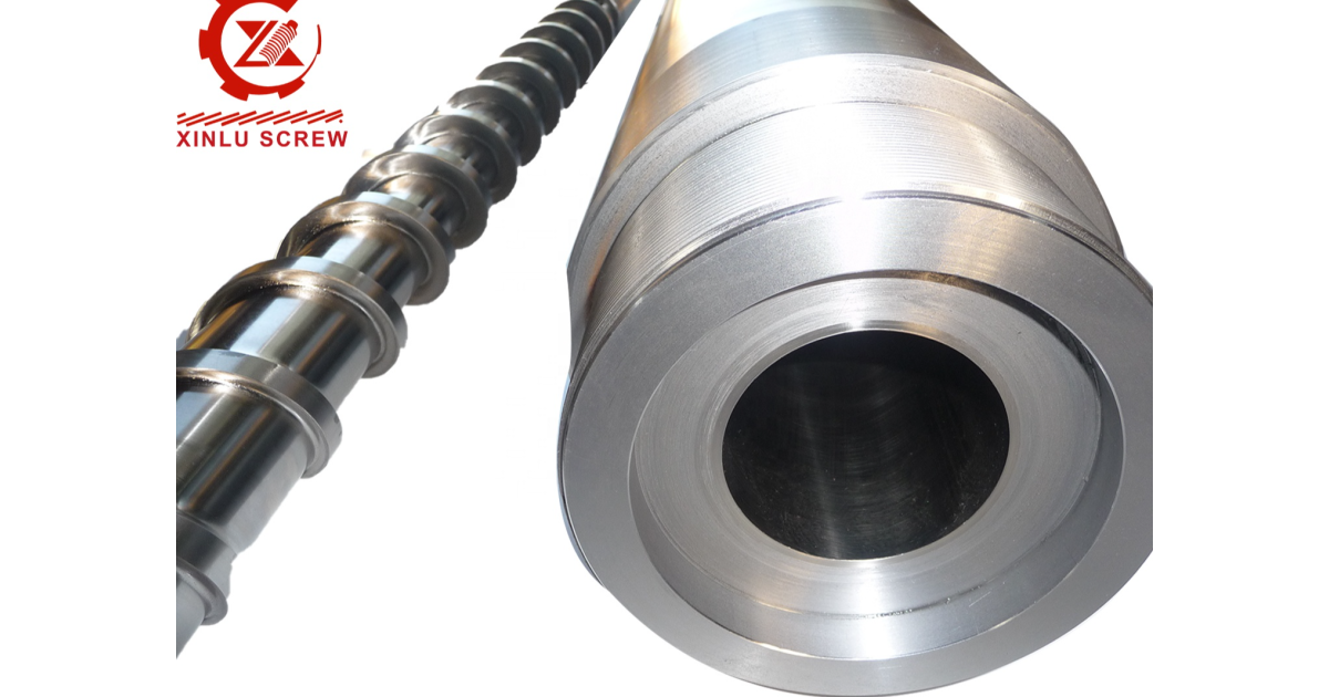 Injection screw and barrel for injection molding ...