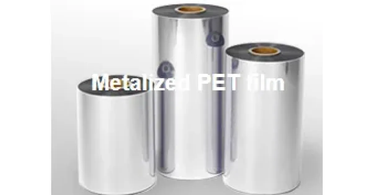 metallized PET FILM | Plastics and Rubber Product