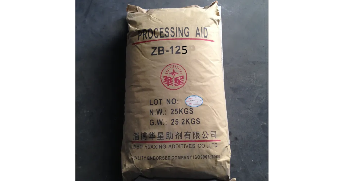 Acrylic processing aid ZB-125 | Plastics and Rubb...