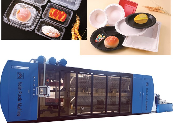 Automatic High Speed Thermoforming Machine for PP/PET Rigid Sheet ...