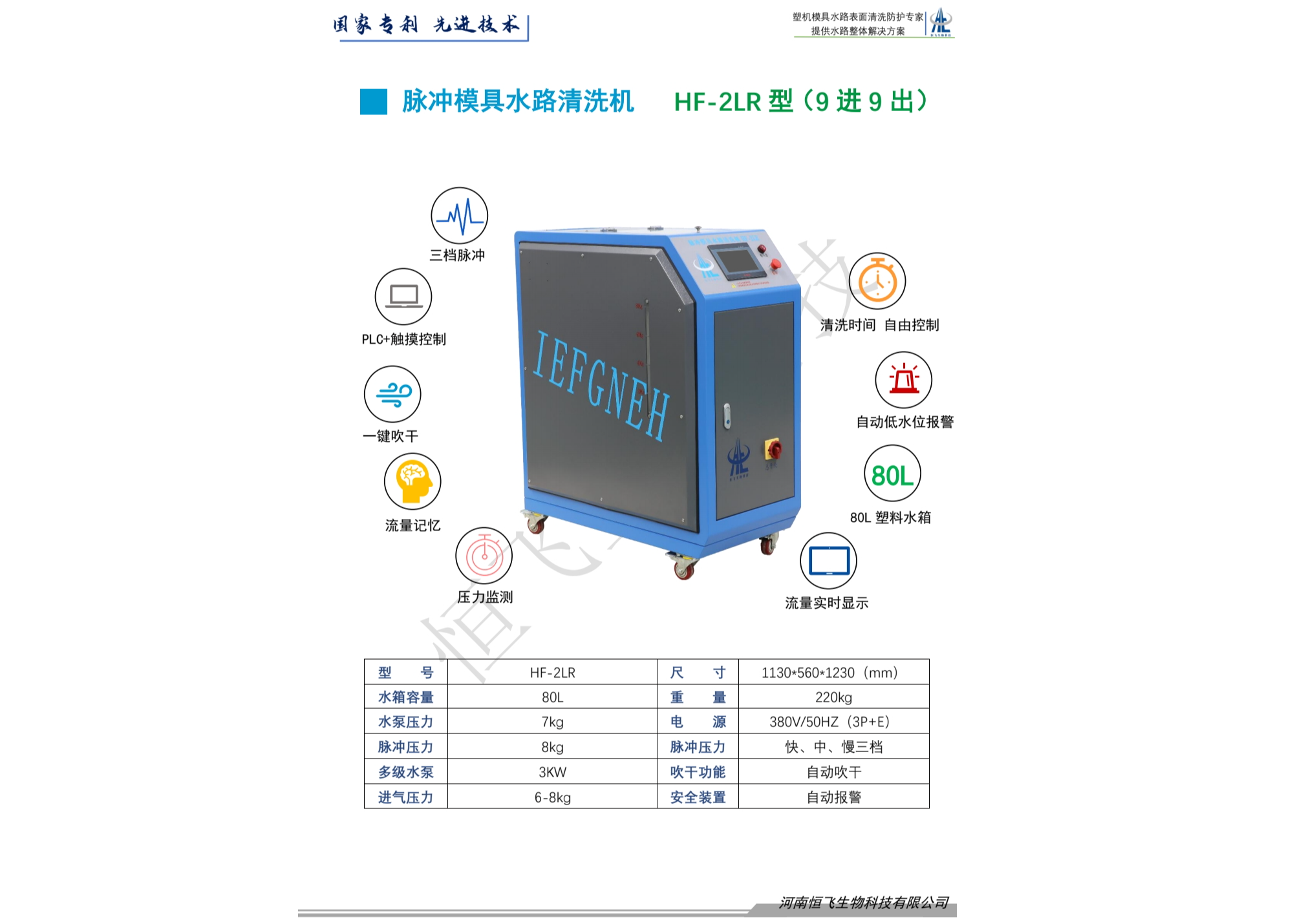 Pulse Mold Waterway Cleaning Machine HF-2LR (9 in and 9 out) | One ...