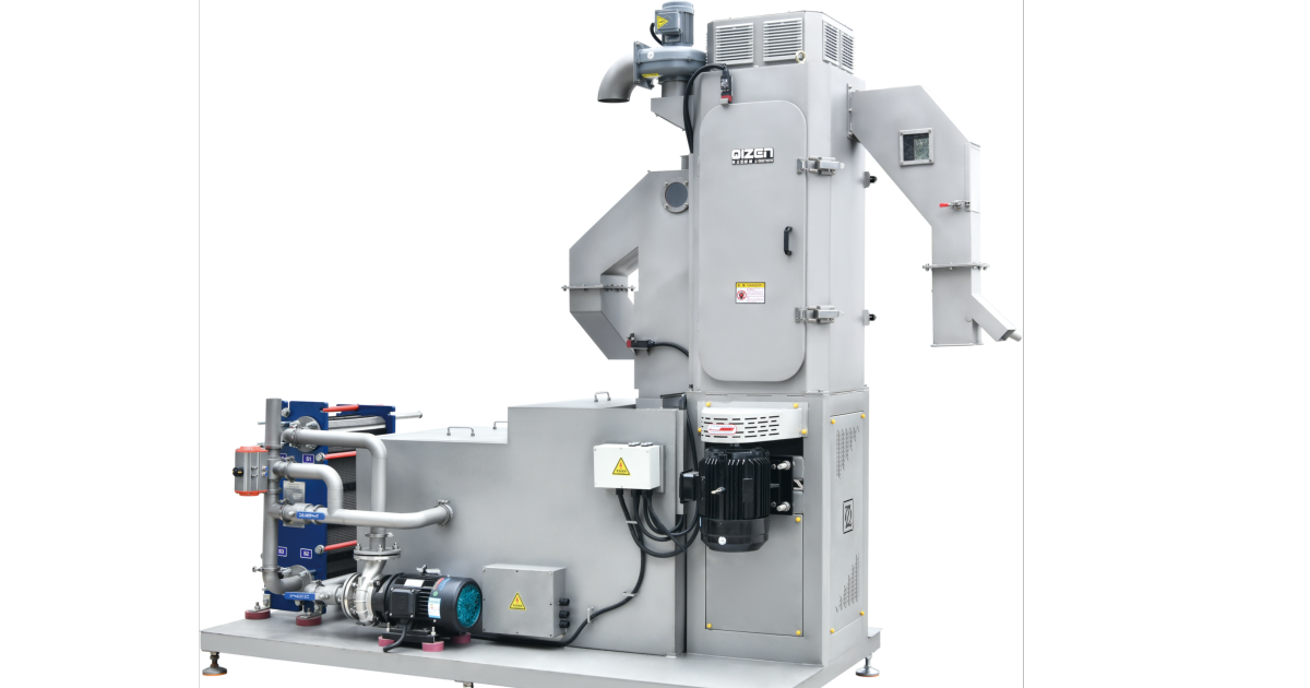 centrifugal dryer for underwater cutting pelletiz...