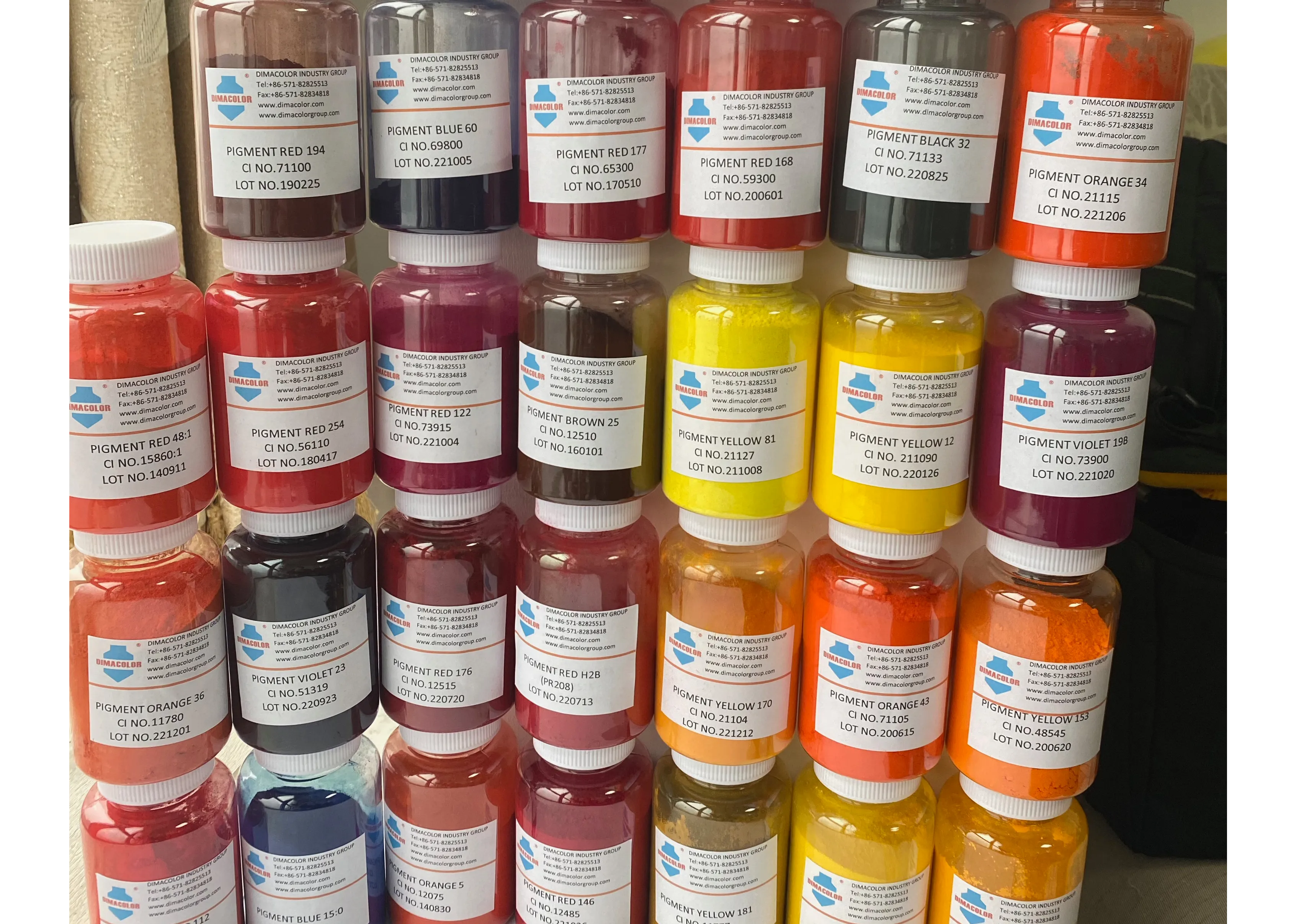 PIGMENTS FOR WATER BASE INK | Plastics and Rubber Product