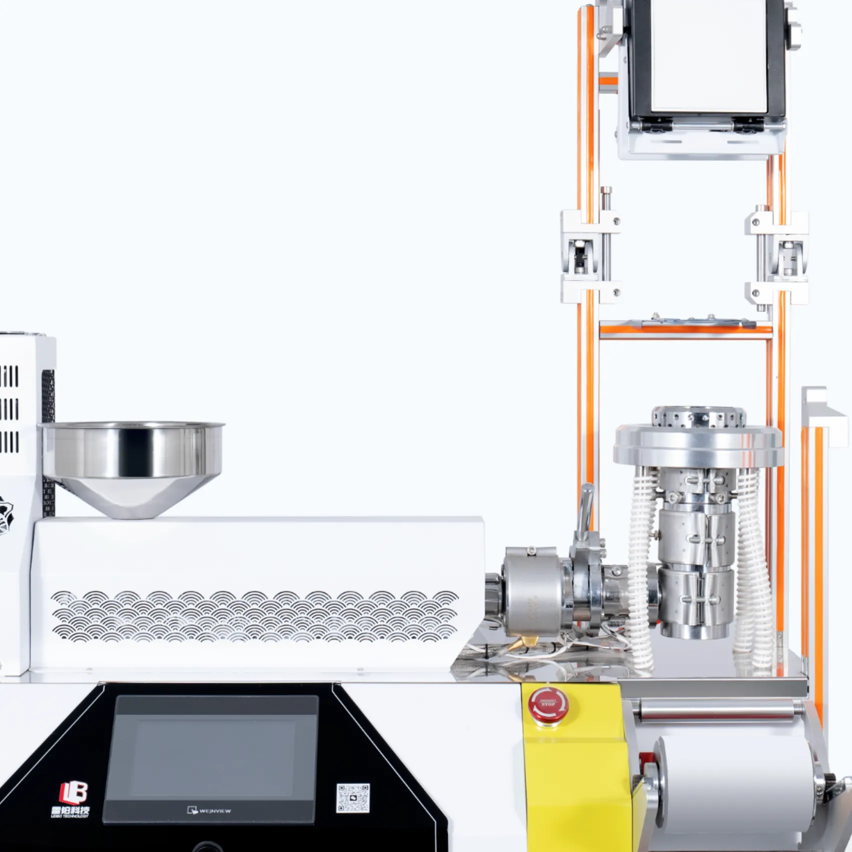 Small laboratory blown film machine | One-click to Connect with ...