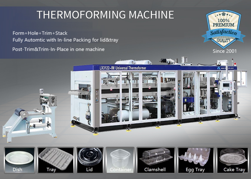 2in1/3in1/4in1 Thermoforming Machine | Plastics and Rubber Product