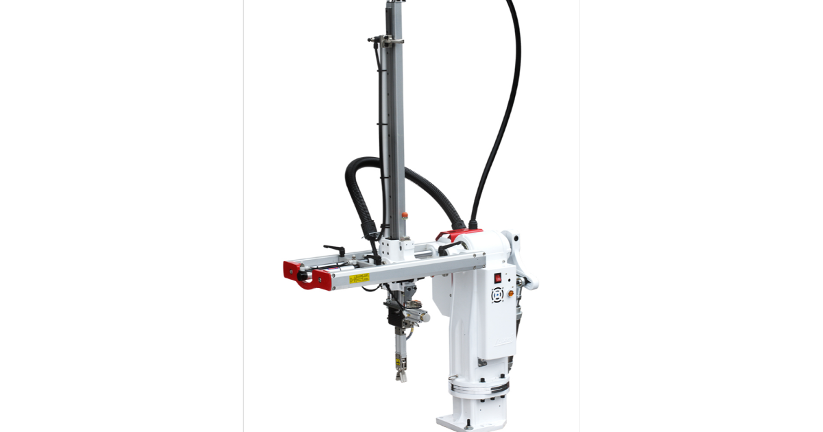 Swing robot arm sprue picker simple pneumatic robot | Plastics and ...