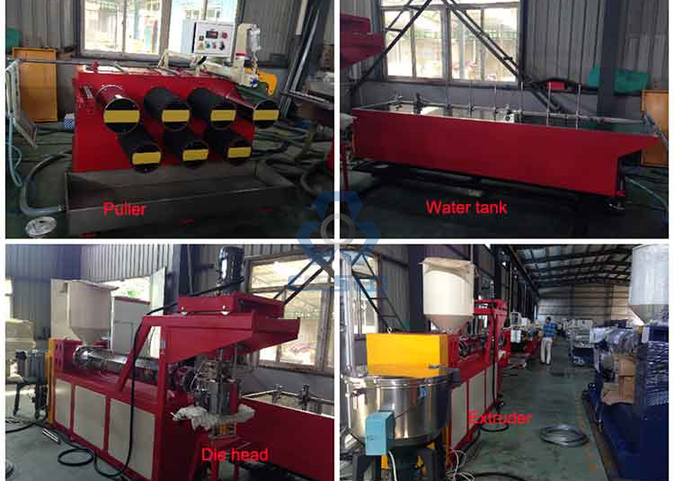 Nylon PA PA6 PA66 trimmer line production machine | Plastics and Rubber ...