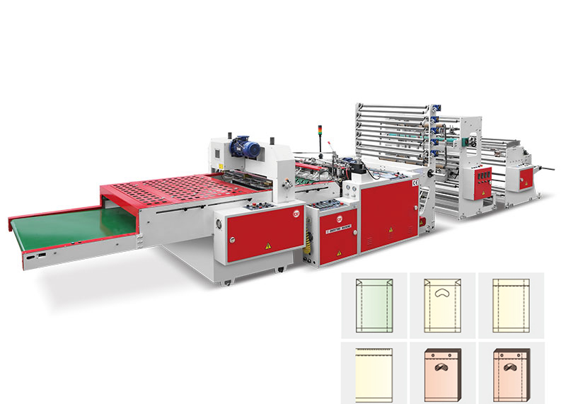 CW-1100BS5+AP High Speed Calendar Bag Making Machine | One-click to ...