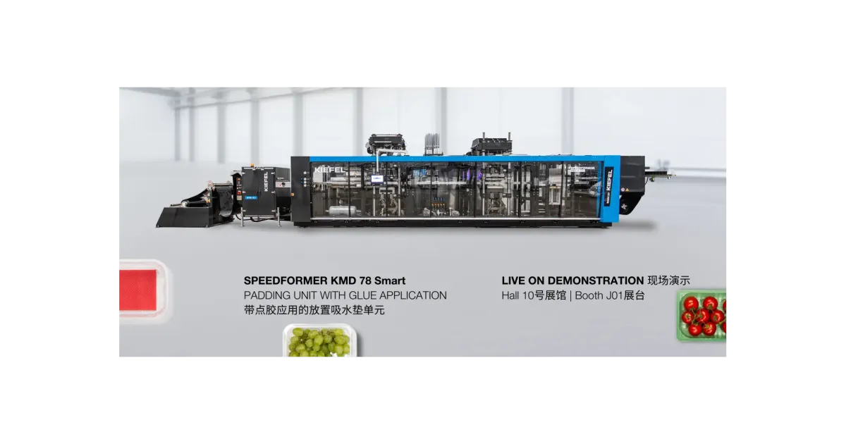 SPEEDFORMER KMD 78 Smart with padding unit with g...