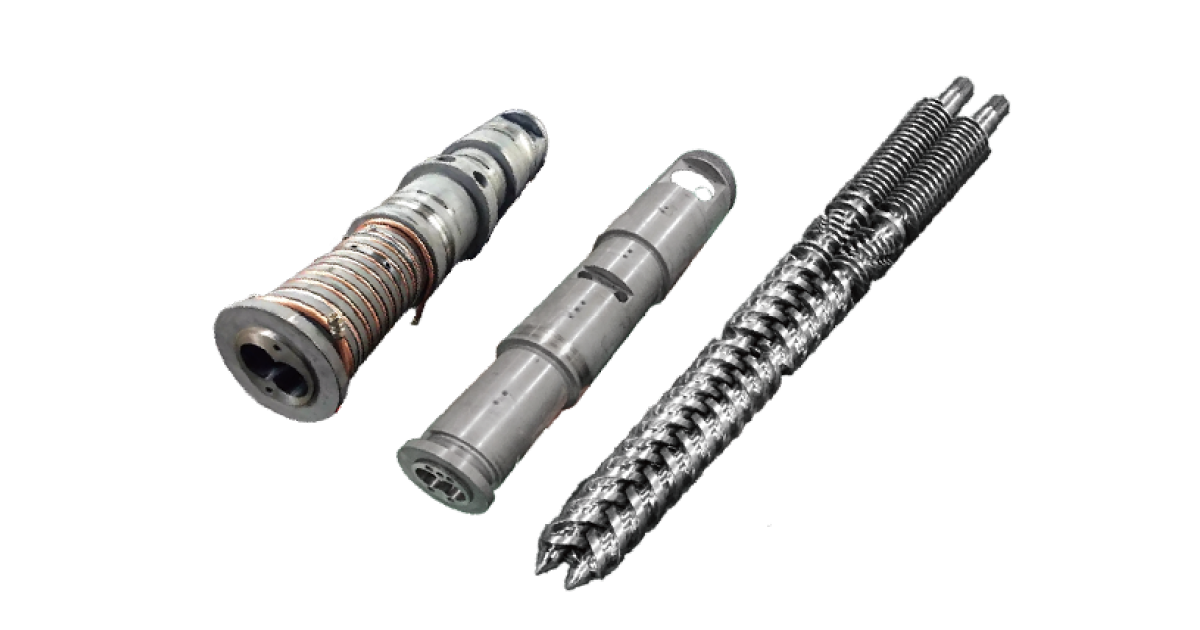 CONICAL TWIN SCREW AND BARREL | One-click to Conn...