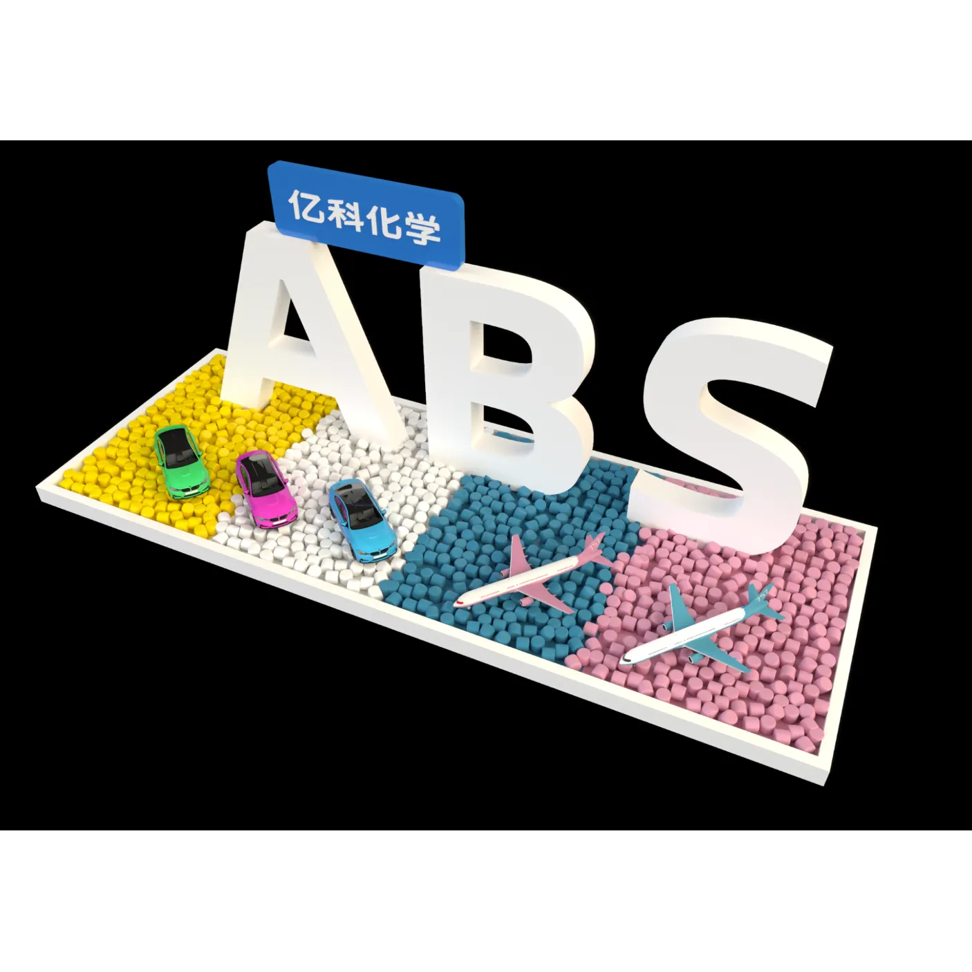 Mass ABS material display | One-click to Connect with Plastics and ...