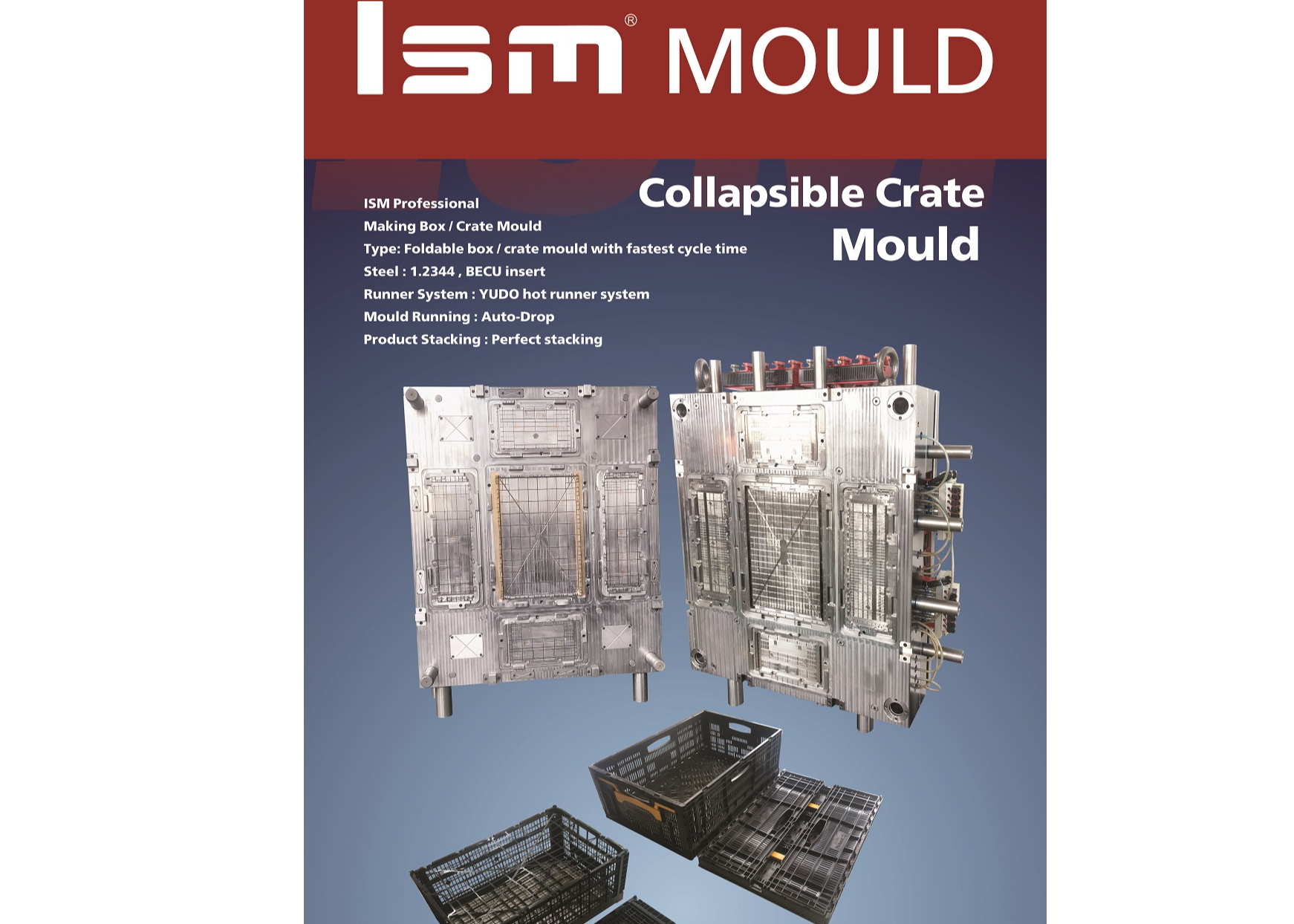 FOLDING BOX MOULD | One-click to Connect with Plastics and Rubber Products