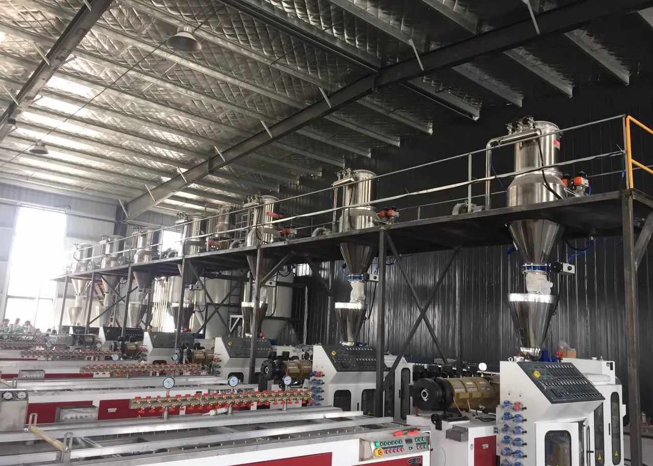 Feeding system for extruder | Plastics and Rubber Product