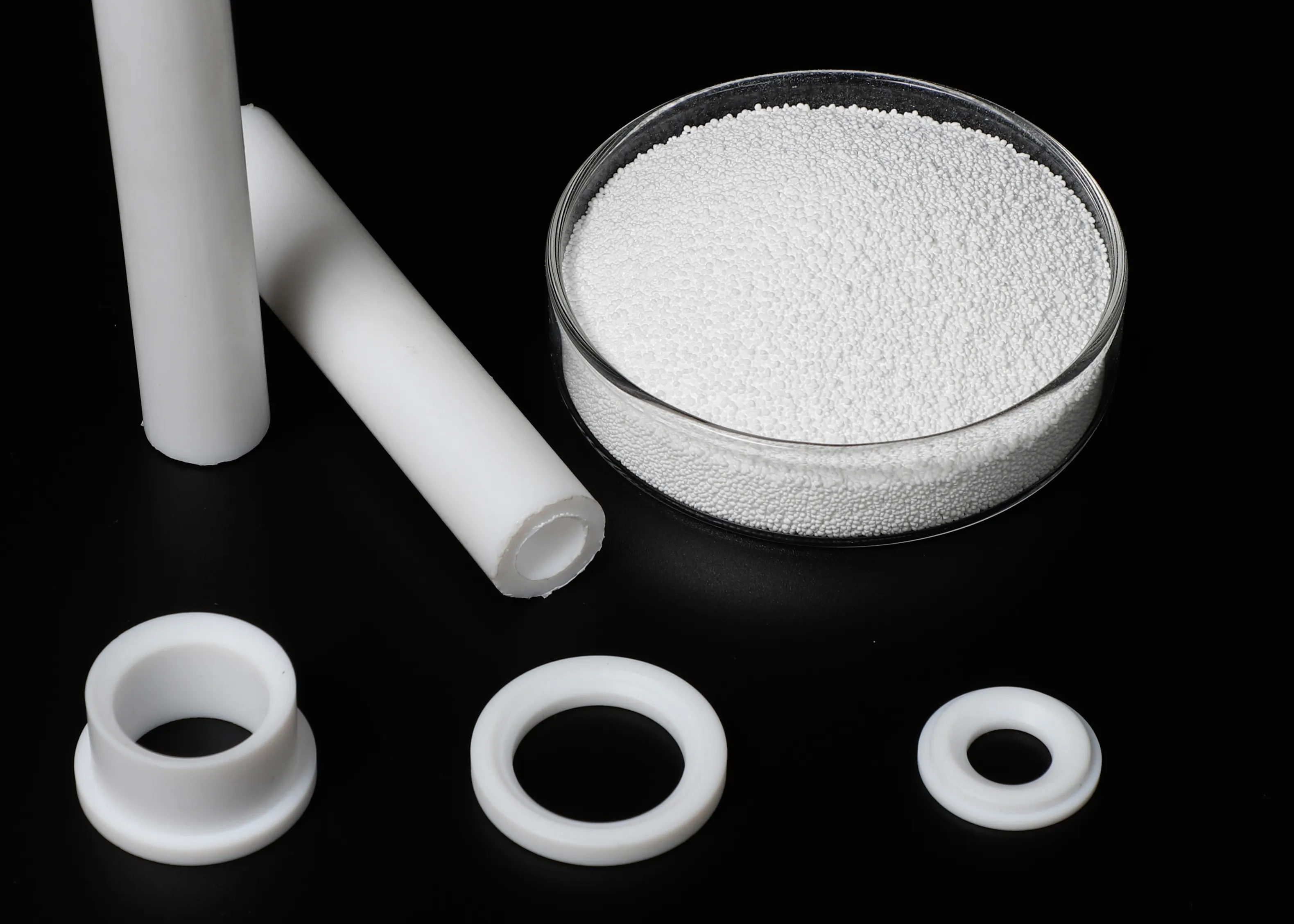 PTFE particle material | Plastics and Rubber Product