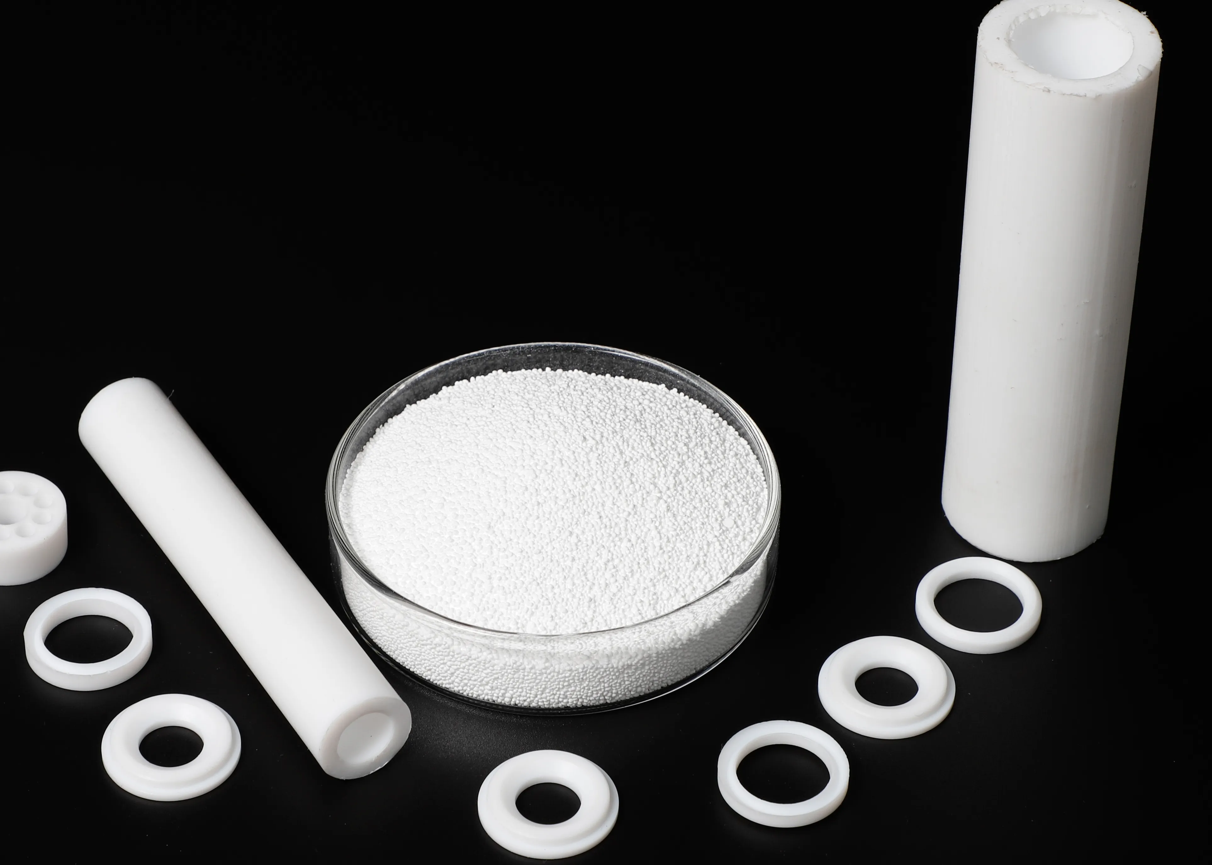 PTFE particle material | Plastics and Rubber Product